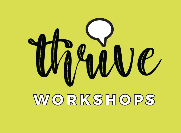 Thrive Workshops – University Health Services – UW–Madison